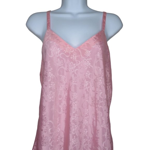 J.O. Intimates | Intimates & Sleepwear | Vintage Pink Brocade Slip ...